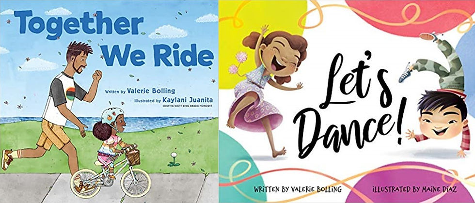 The Picture Book Buzz - Interview with Valerie Bolling and Review of Ride, Roll, Run