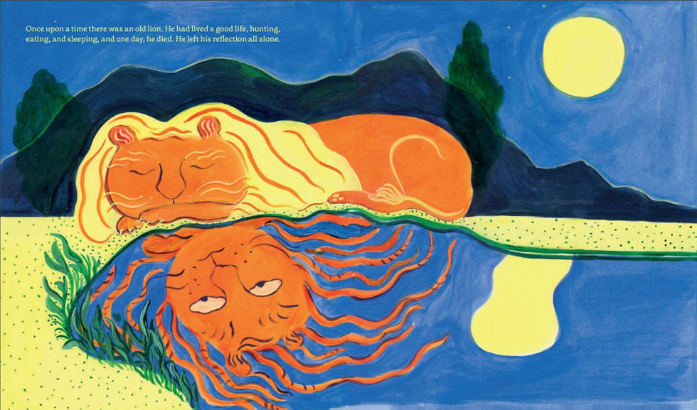 The Picture Book Buzz - Interview with Marion Kadi and Review of Harriet's Reflections