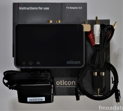 Oticon dolby digital tv adapter 3.0 for Oticon 2.4 GH. wireless ...