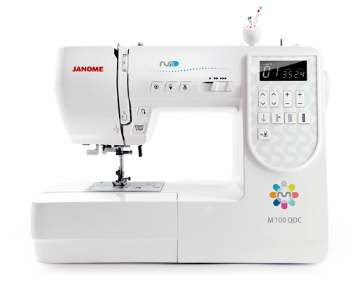 Janome M100 QDC Sewing Machine | Knit & Stitch