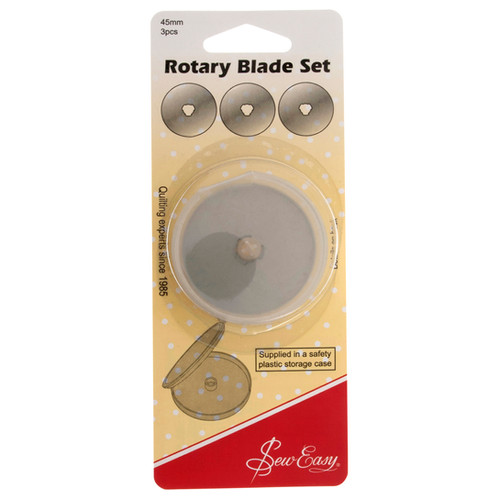 Rotary Straight Blades 45mm | Knit & Stitch