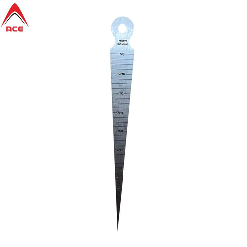 Stainless Steel Taper Gap & Hole Gauge (1-15MM) | Mill Marine Pte Ltd