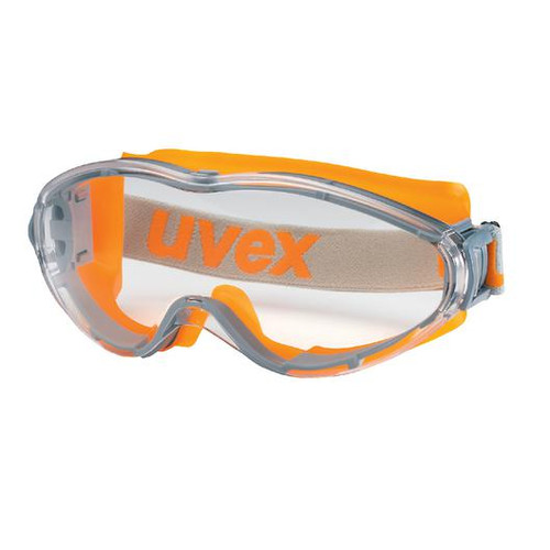 IMPA 311101 Goggle Ultrasonic Uvex 9302, Orange Frame | Mill Marine Pte Ltd