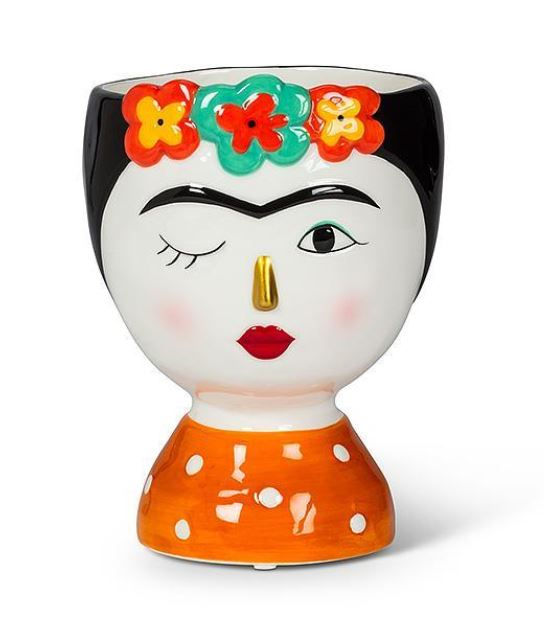 Frida Ceramic Pedestal Vase | Plant The Jungle