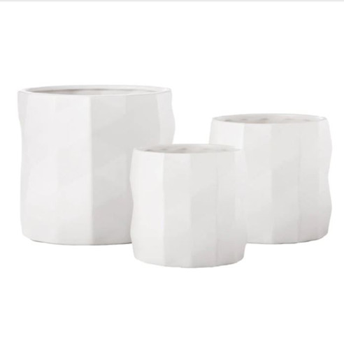 Ceramic Geo Checkered Pot | Plant The Jungle