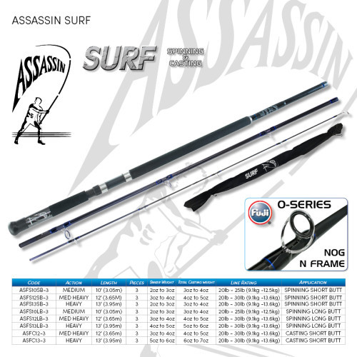 Assassin Surf | Bilimoria Fishing