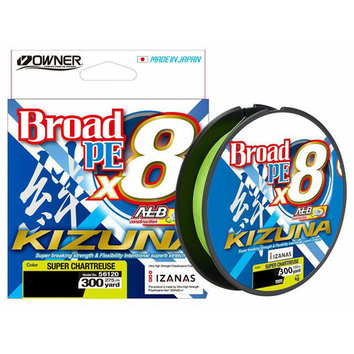 Owner Kizuna Braid 300yd | Bilimoria Fishing