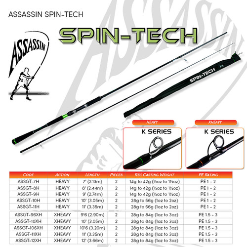 Assassin Spin-Tech | Bilimoria Fishing