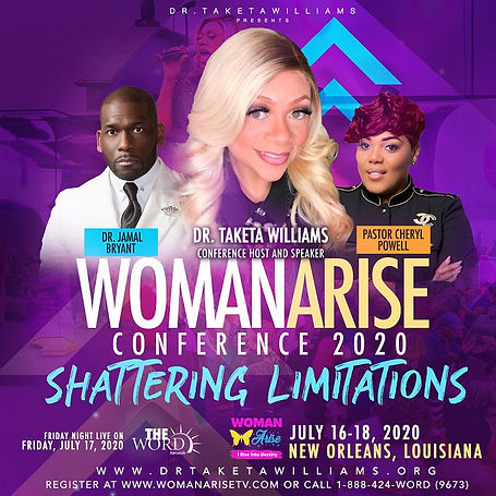 WOMAN ARISE 2020 | dr-taketa-williams