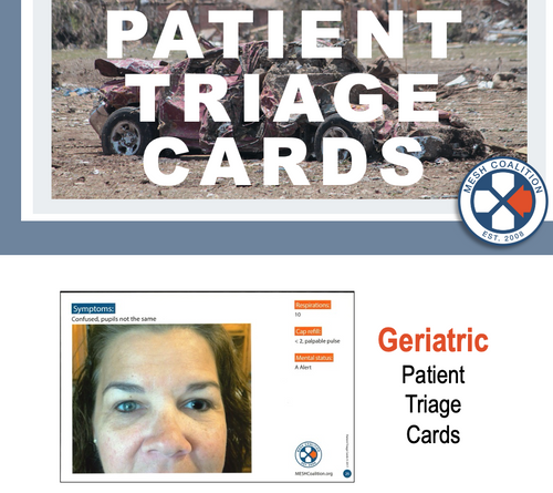 Geriatric Patient Triage Cards | MESH Coalition