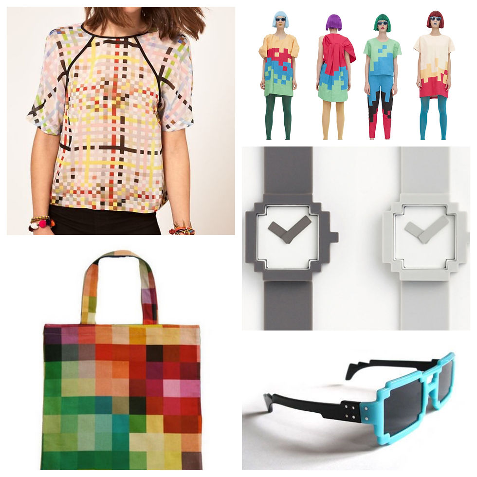 Interior Trend: PIXELATED STYLE