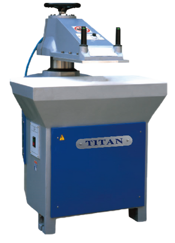 TN-12T Hydraulic Swing Arm Clicker Press | Titan Sewing Machine