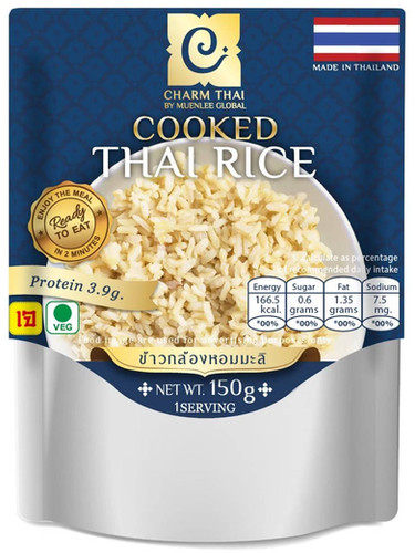 Ready to Eat Rice; 100% Natural No additive (170g.) | rice-and-food-supply