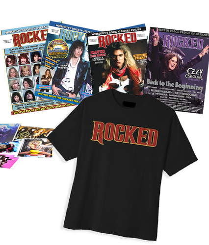 ROCKED Complete Bundle - 4 Magazines + TShirt | Rocked