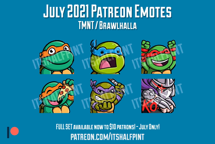 Twitch Emotes | itsHalfpint