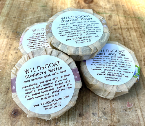 Fruity/Food Round Soaps | Wild Goat Soap