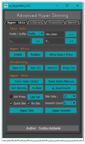 As_HyperSkin - Advanced Hyper Skinning System | Creature Rigs