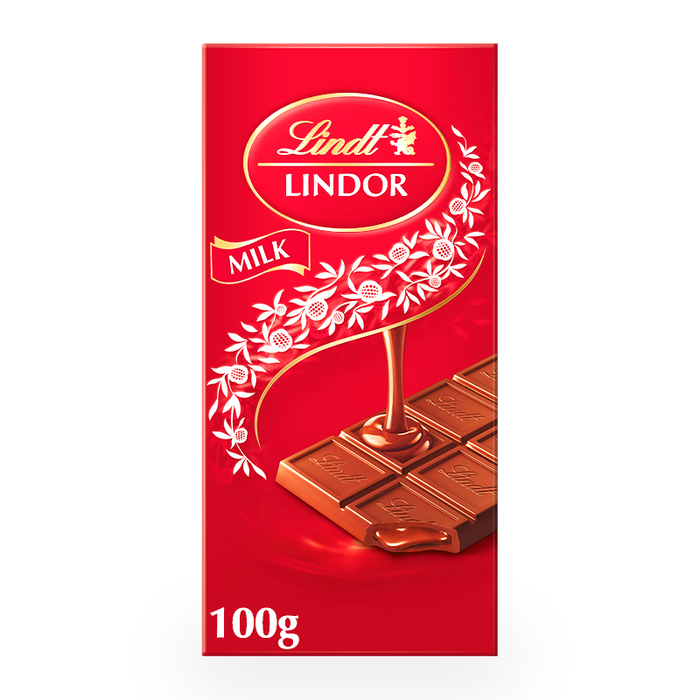Lindt LINDOR Milk Bar 100g | Secret Gift Guru