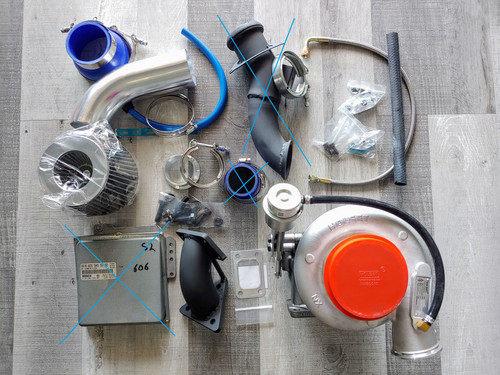 OM606 Performance Turbo Kit | Benz Injection