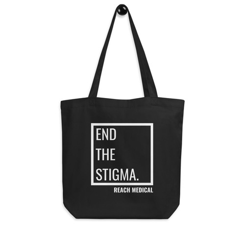 End the stigma tote bag. | Reach Project Inc.