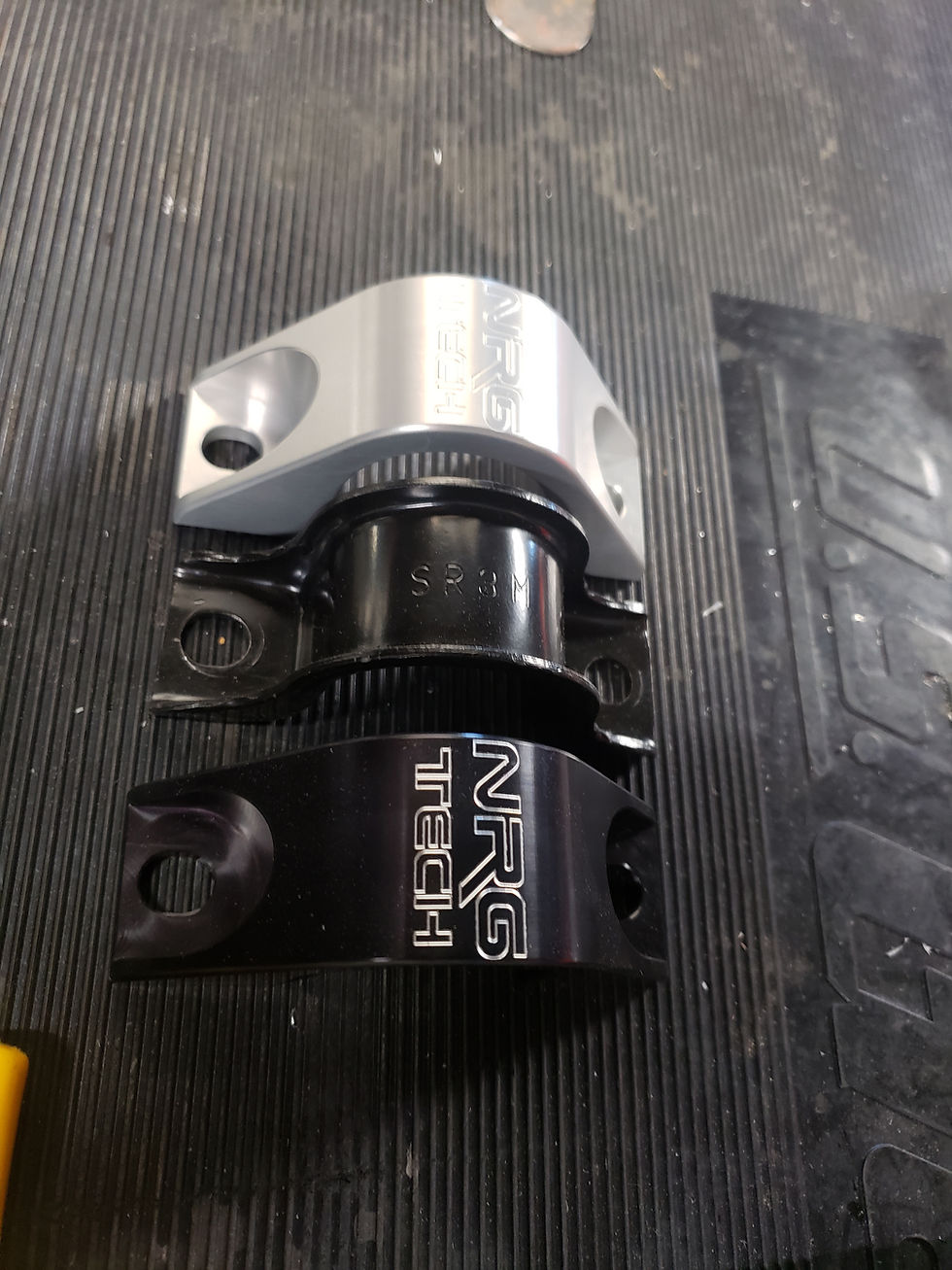 Billet MANUAL Steering Rack Bracket | nrgtech