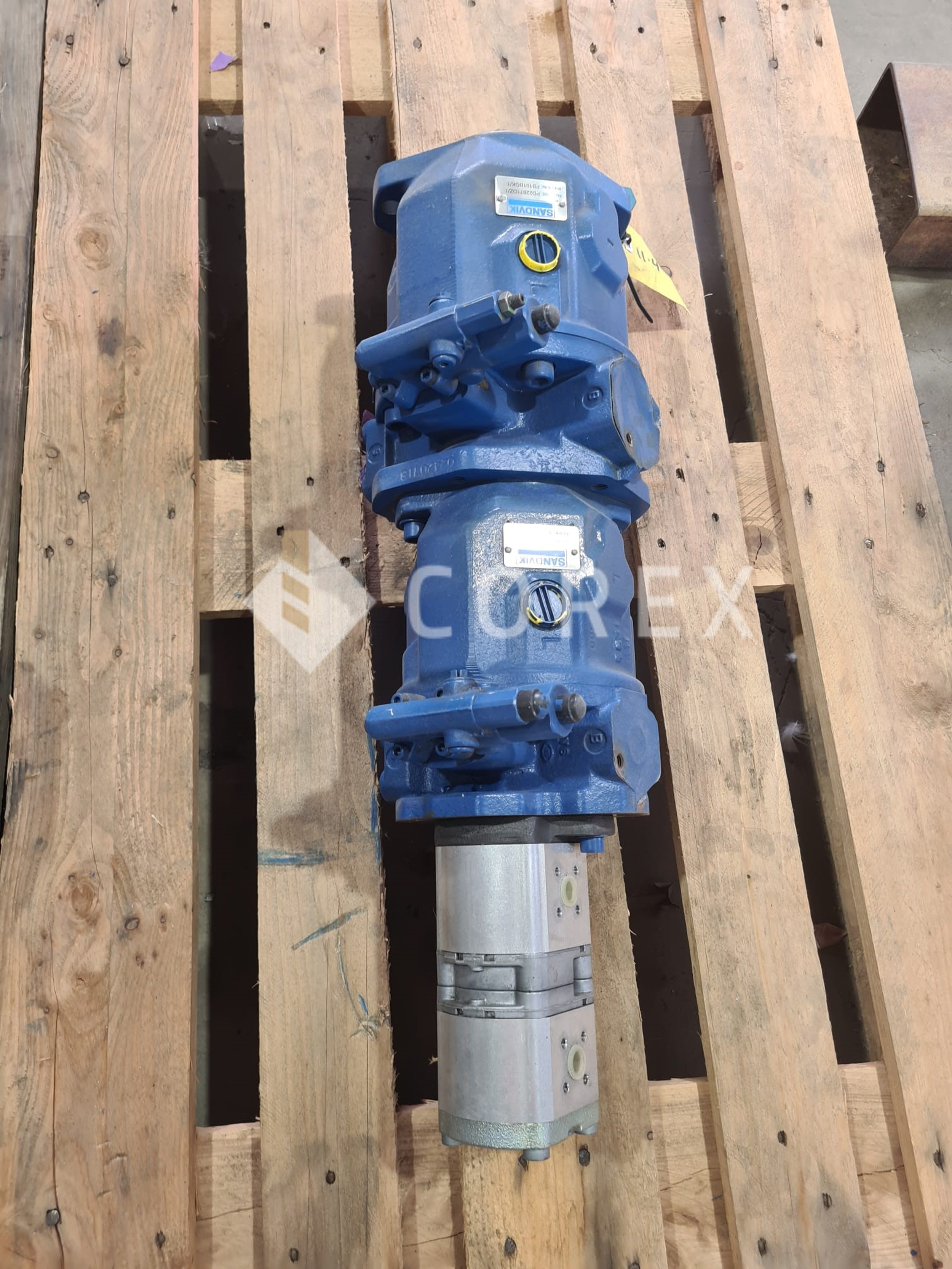 COREX | For Sale | Sandvik UDR650 Hydraulic Pump Group