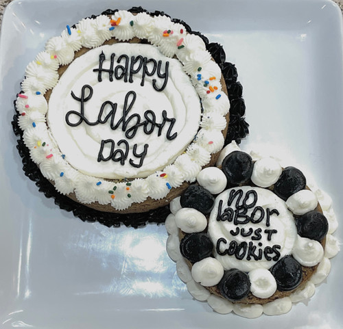 Mini Chocolate Chip Cookie Cake | The Cookie Darling