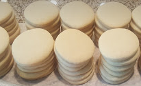 Uniced sugar cookies | The Cookie Darling