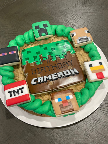 Minecraft cookie cake | The Cookie Darling