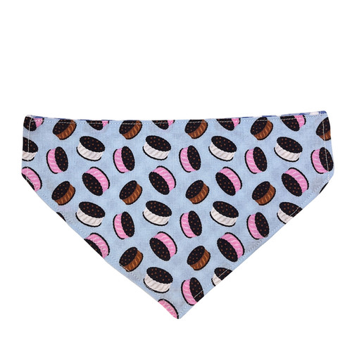 Ice Cream Sandwiches and Blue Gingham Bandana | North Paw Designs