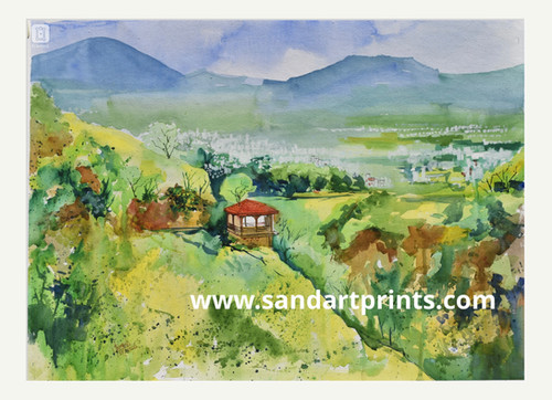 Chaurai devi Temple near dehu road, Pune (Original) | SanD Art Prints ...