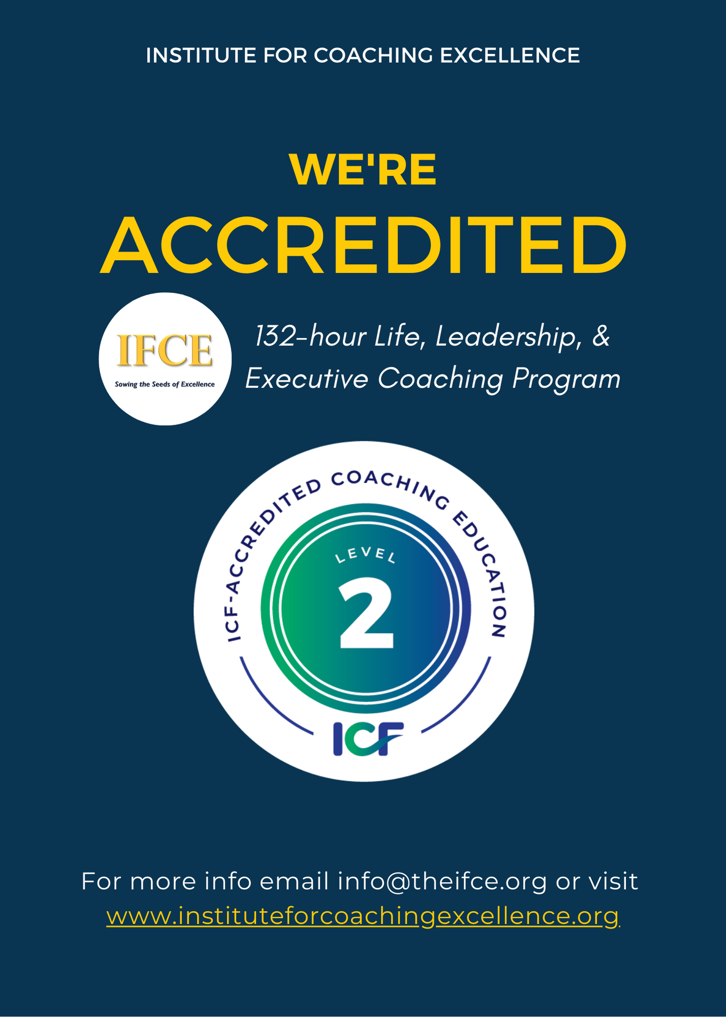 Accreditation Announcement