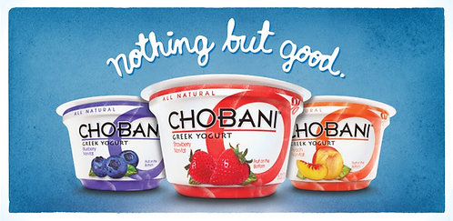 Chobani Greek Yogurt cups/assorted flavors 8pk | cabo-grocery-girls