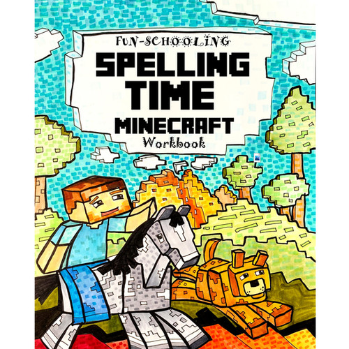 Spelling Time - Minecraft Workbook (6+) | Thinking Tree Books