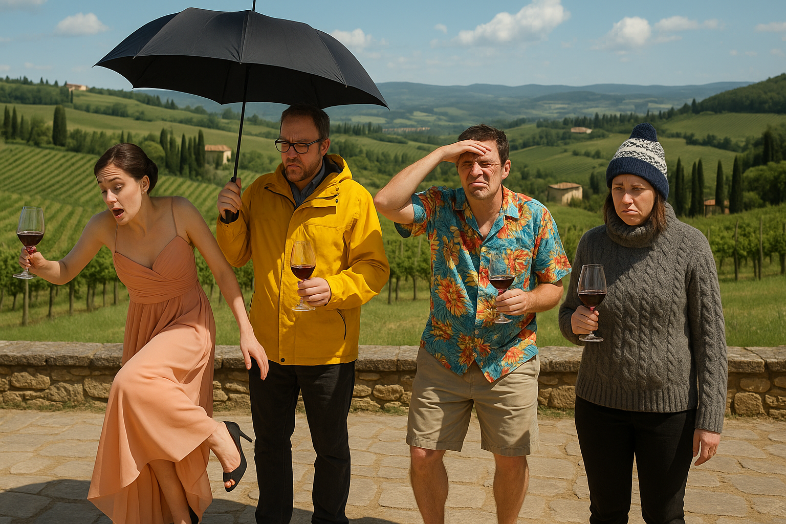 What to Wear and Bring on a Wine Tour in Tuscany