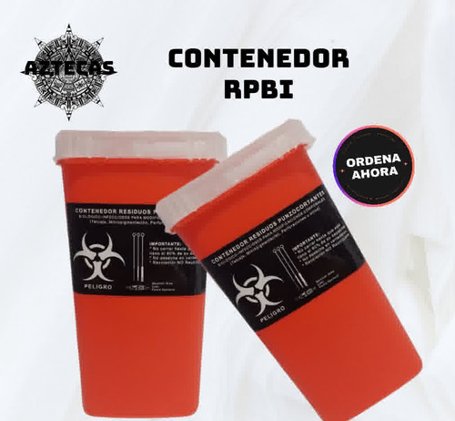 Bote para residuos RPBI | Materialparatatuarme