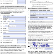 Sample I-130A | Visa Harmony