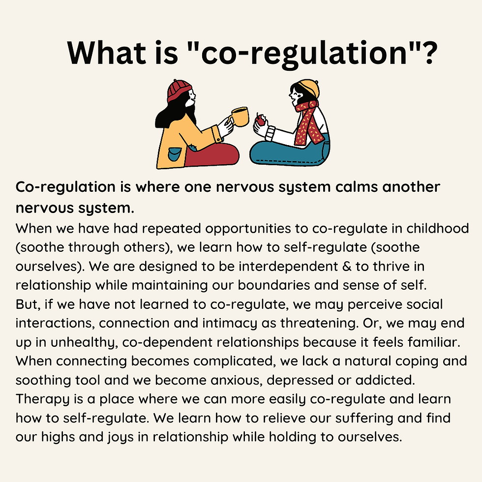 What is 'co-regulation"?