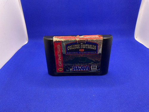 Sega Genesis College Football's National Championship - Cartridge Only ...