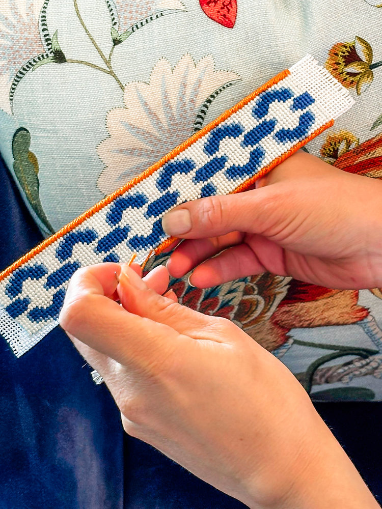 Needlepoint Finishing: Mastering the Binding Stitch