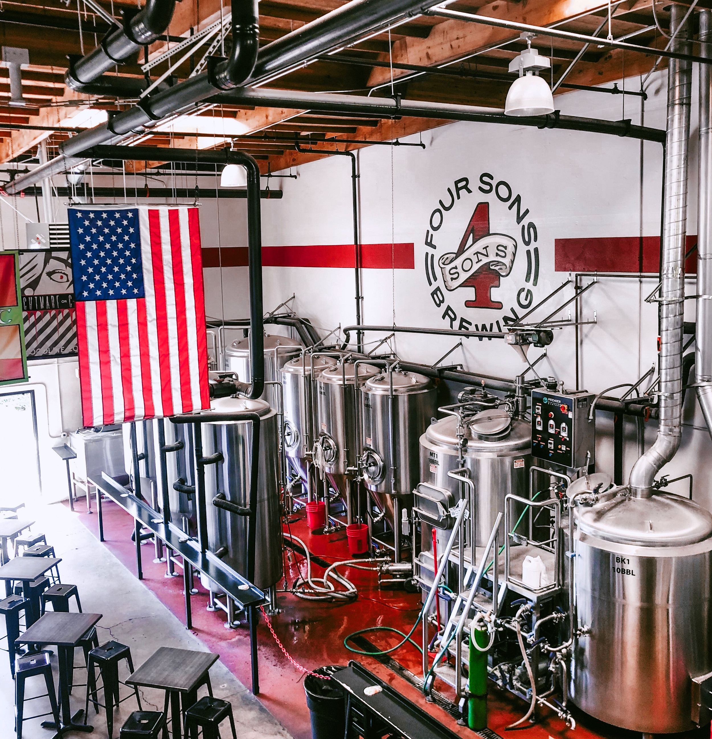 BREWERY | Four Sons Brewing