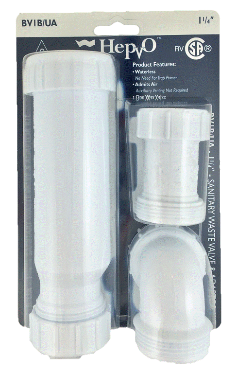 HepvO 1 1/4" Sanitary Waste Valve | WESCO Fastec