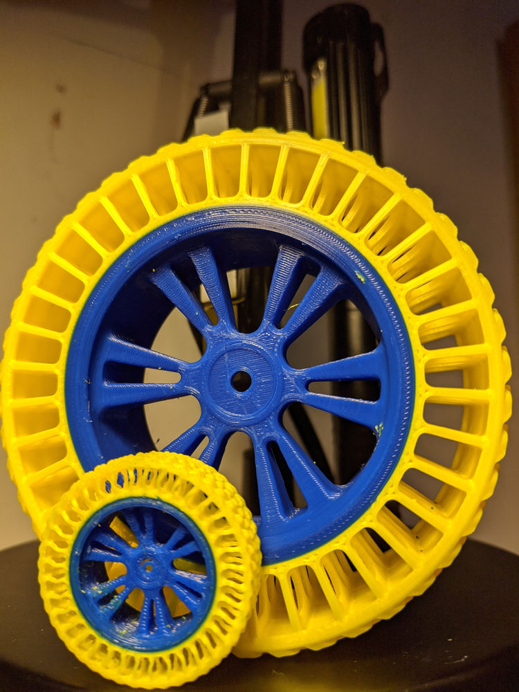 3D Printing Custom Robot Tires | Impulse3D