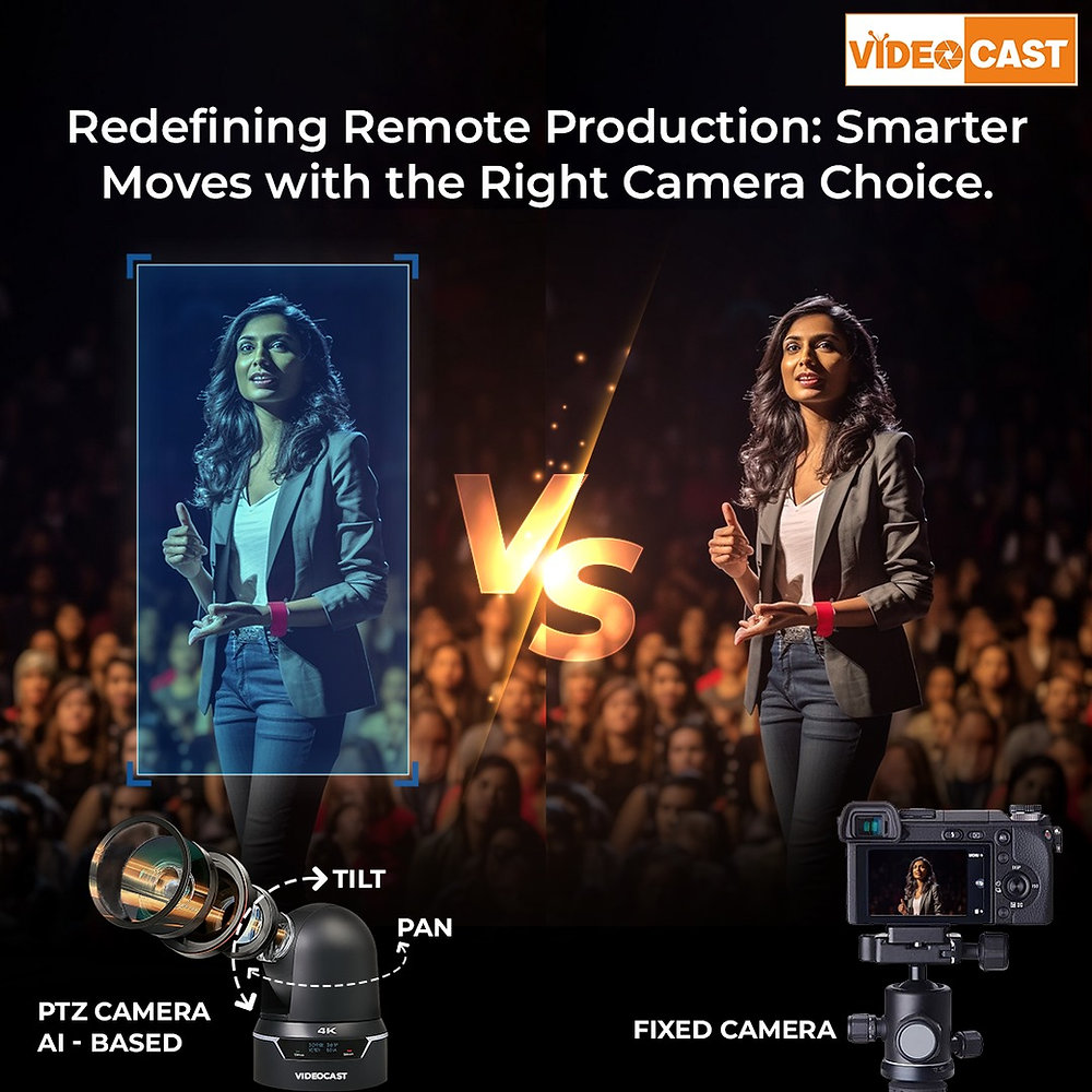 PTZ video camera vs Fixed Cameras: Which is Right for Your Remote ...