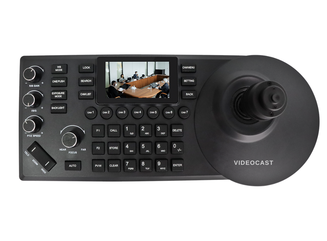 PTZ Camera controller NDI VC52 | VIDEOCAST