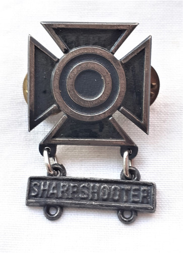 Brevet - US252005a Sharpshooter first class gunner badge | leveques ...
