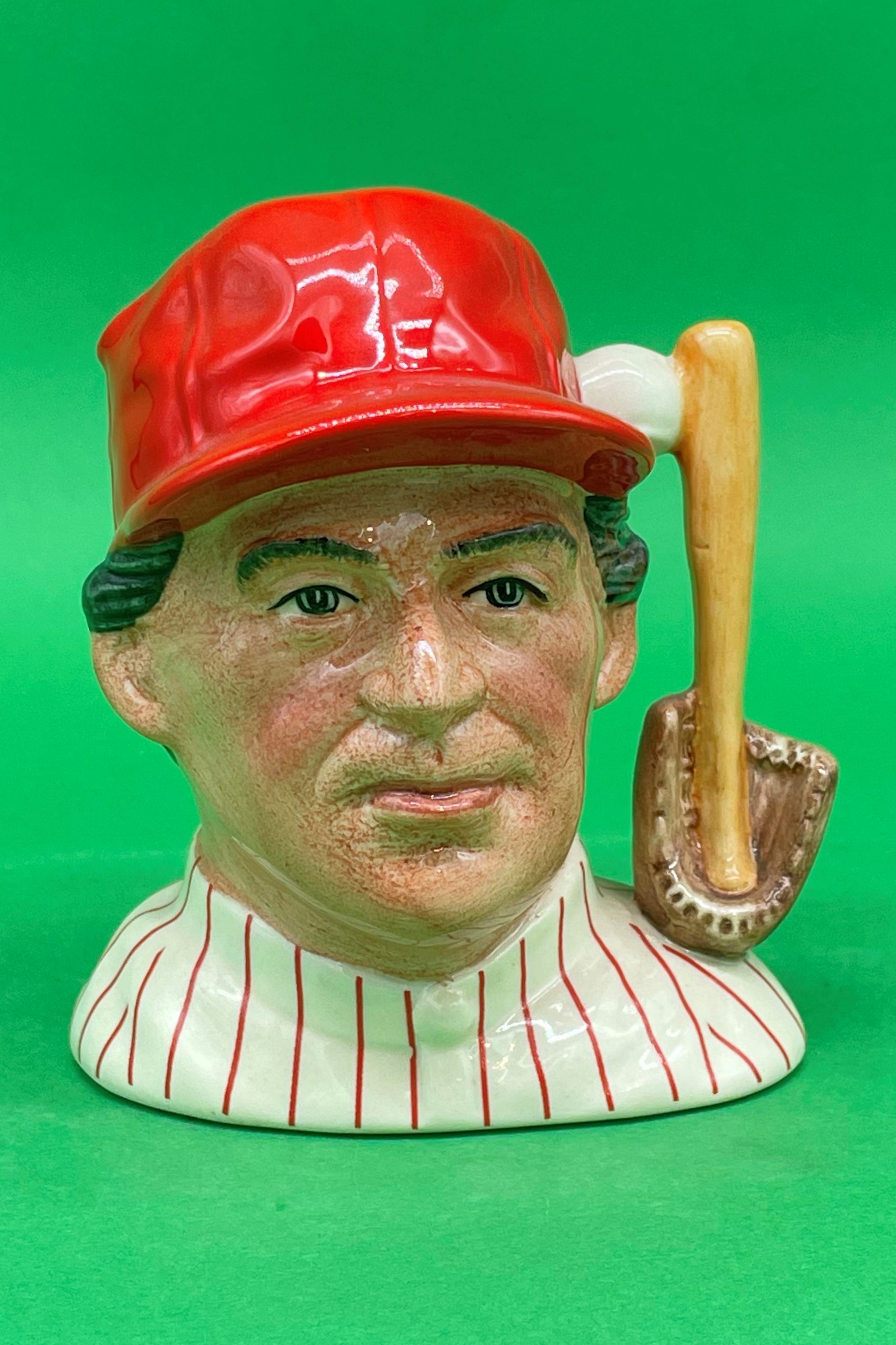 The Baseball Player D6957 character jug - Royal Doulton 1993