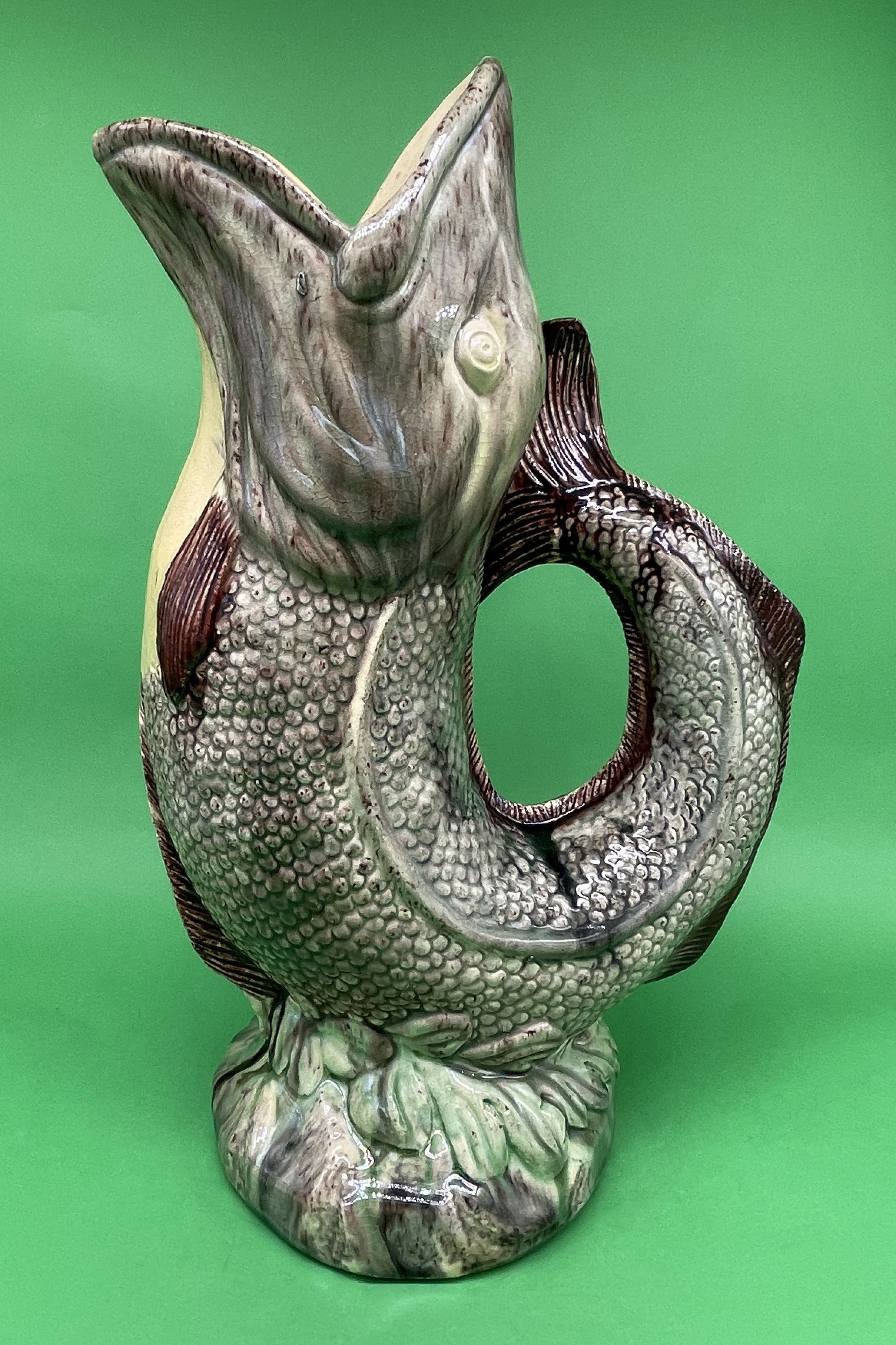 Gurgling Fish toby jug - Mafra circa 1900