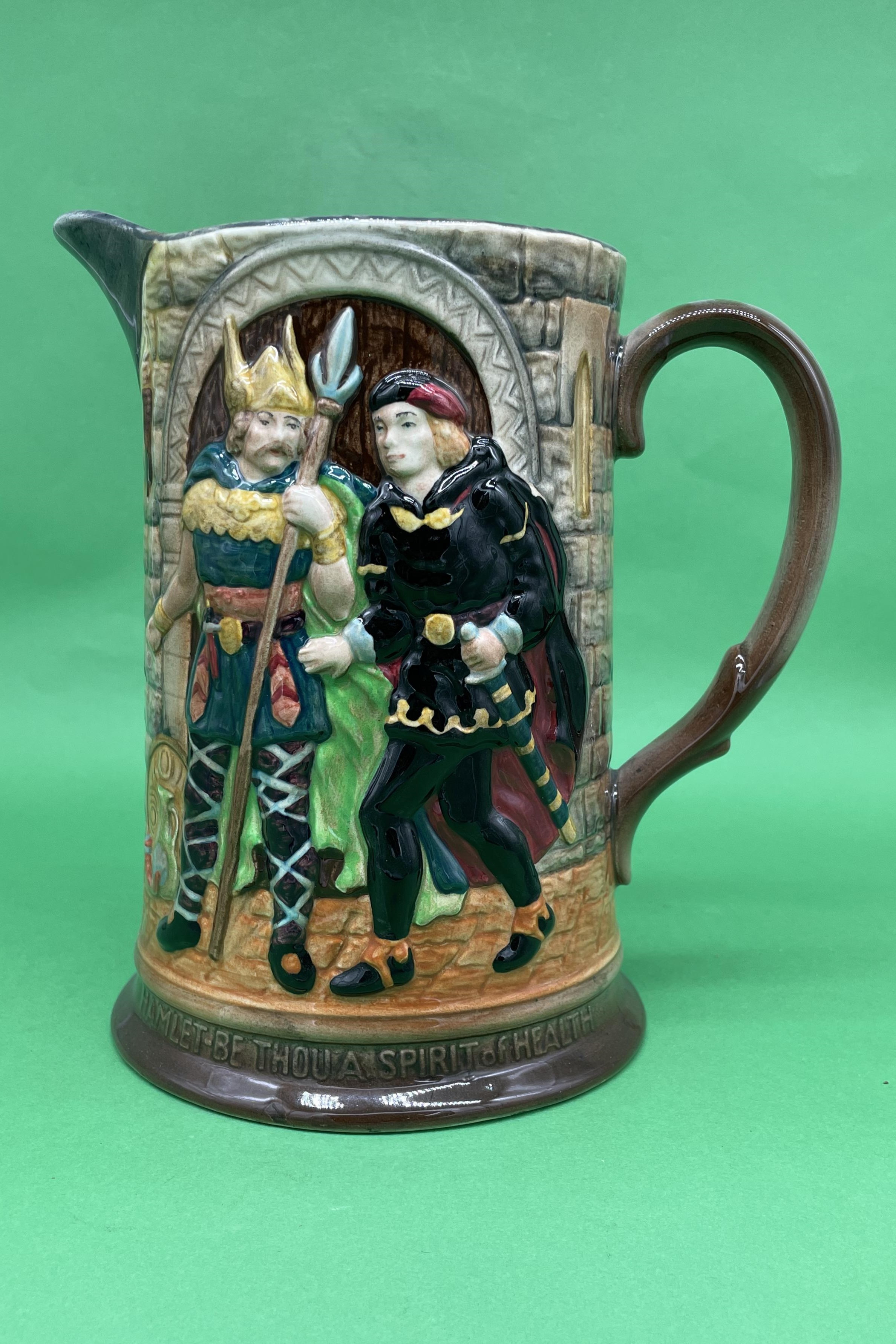Hamlet Prince of Denmark pitcher - Beswick circa 1955