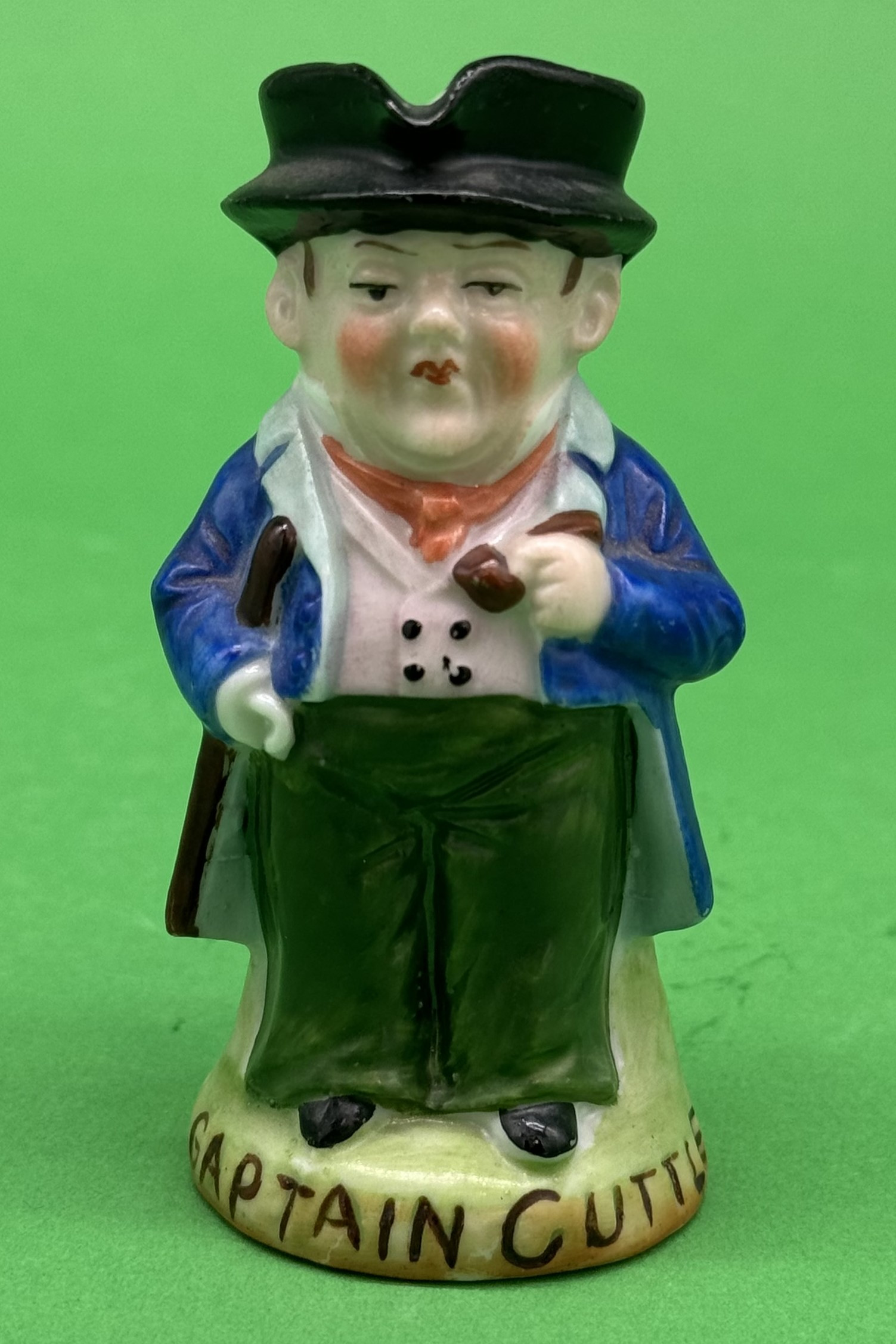 Captain Cuttle toby jug - Sitzendorfer circa 1920